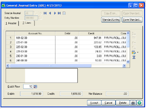 Sage 100 ERP (MAS 90): How to Import ADP Payroll to Sage 100 GL
