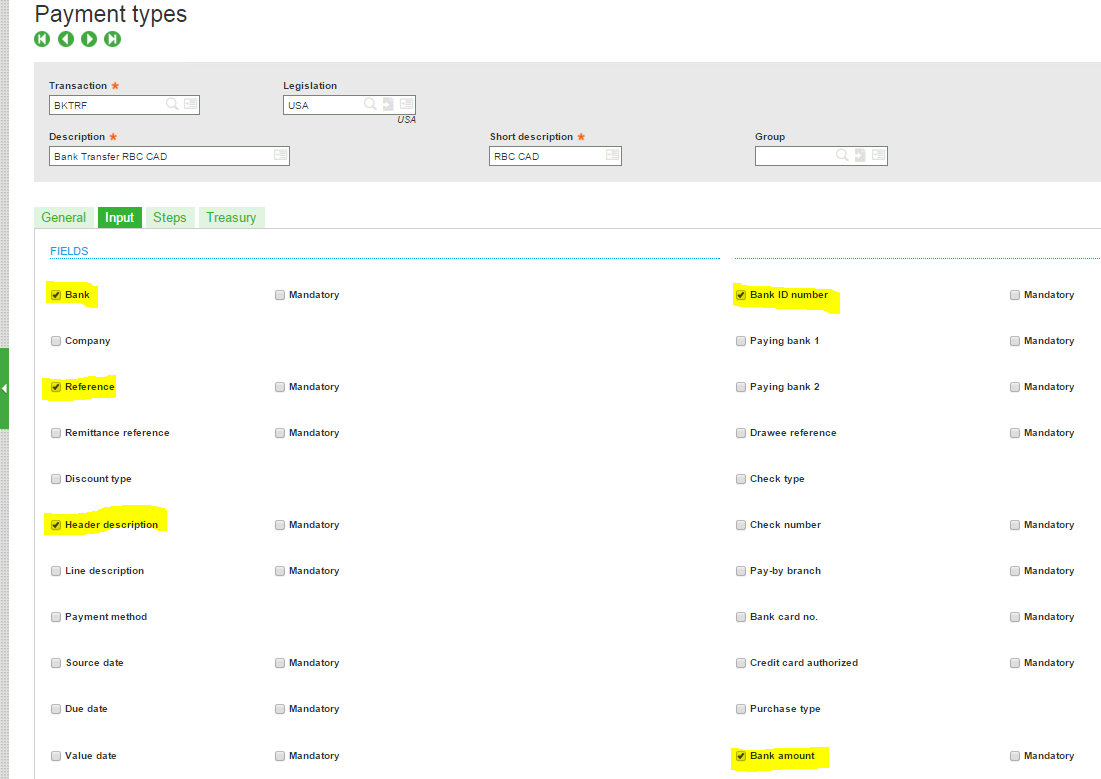 How to Set up Electronic Funds Transfer (EFT) in Sage X3