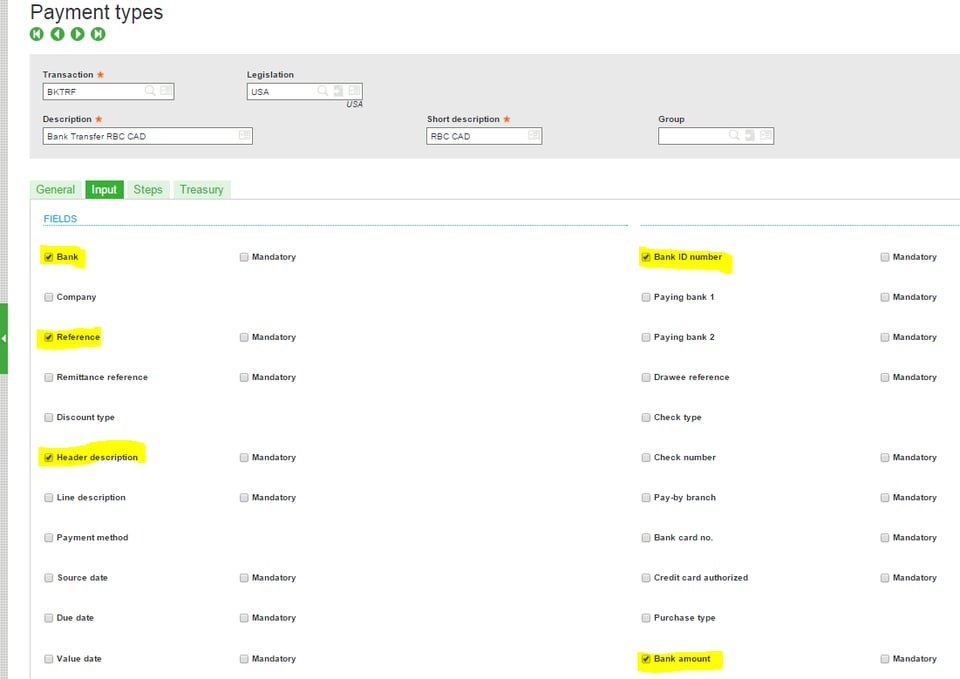 How to Set up Electronic Funds Transfer (EFT) in Sage X3